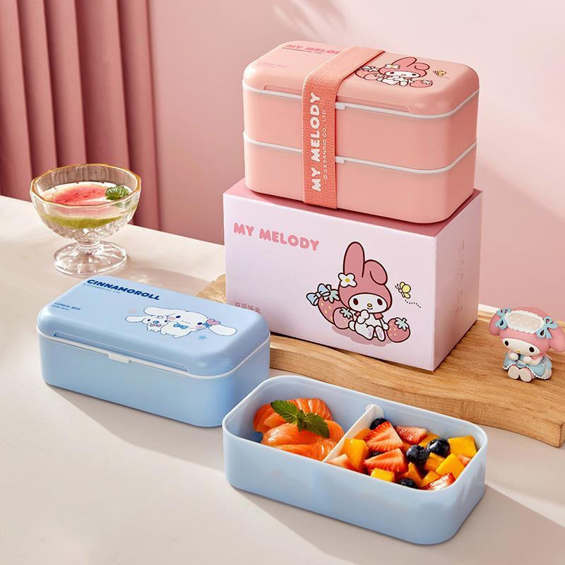 Sanrio Double Layer Bento Box – Joykawaii