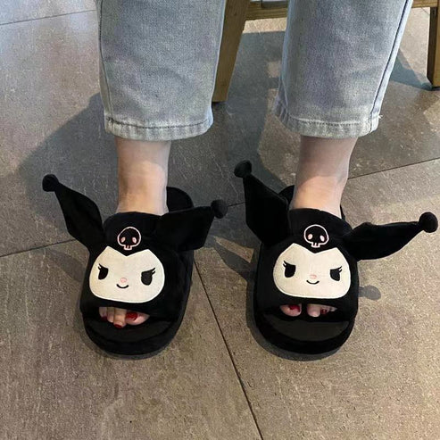 Moving Ears Kuromi / my melody /Pompompurin slippers – Joykawaii