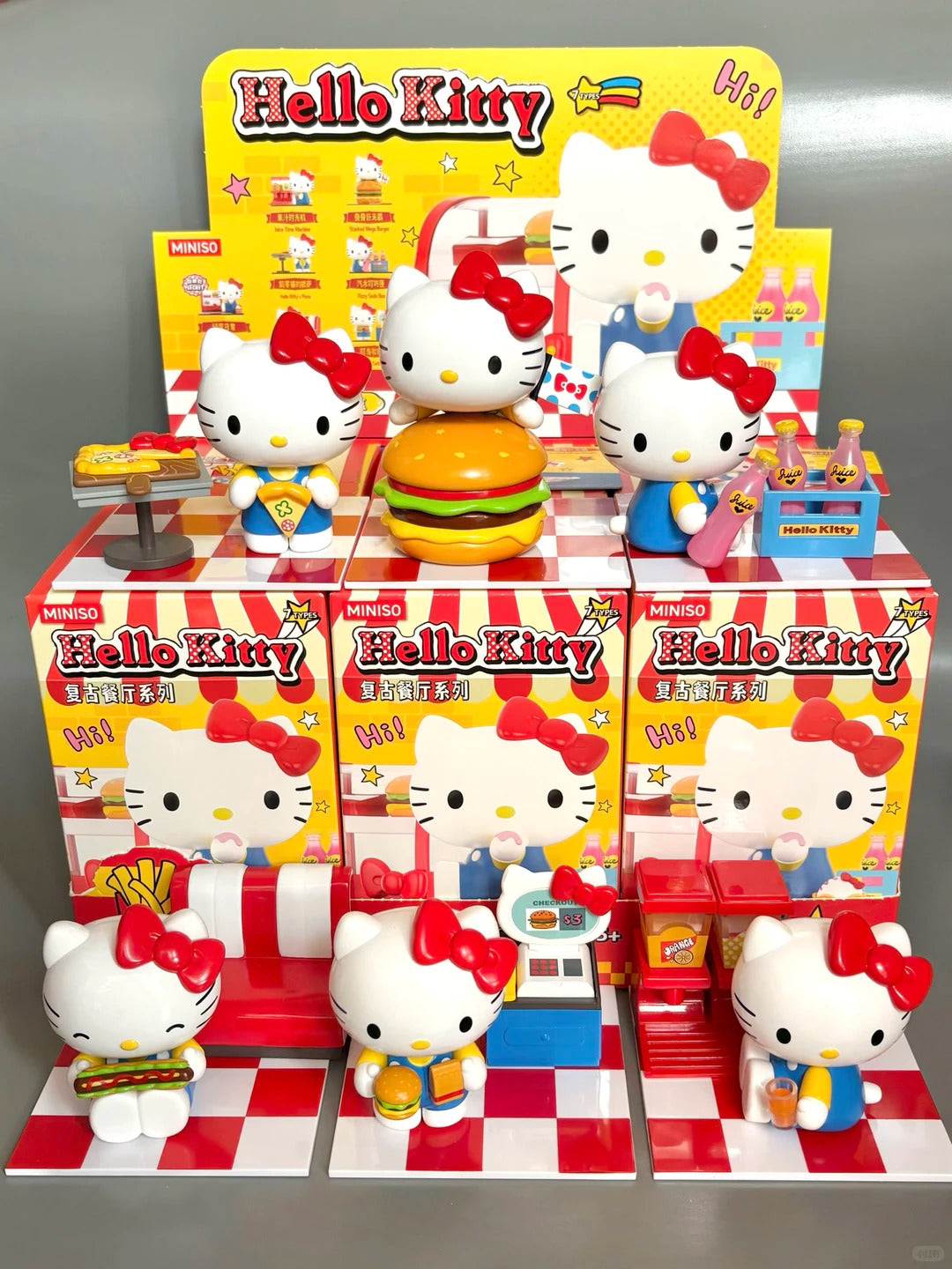 Hello Kitty Retro Restaurant Series Blind Box – Joykawaii